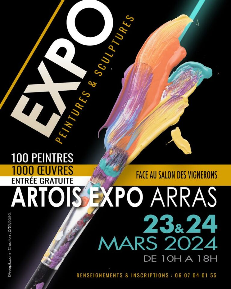 affiche 2024 - Artois Expo, centre d'exposition et de congrès d'Arras