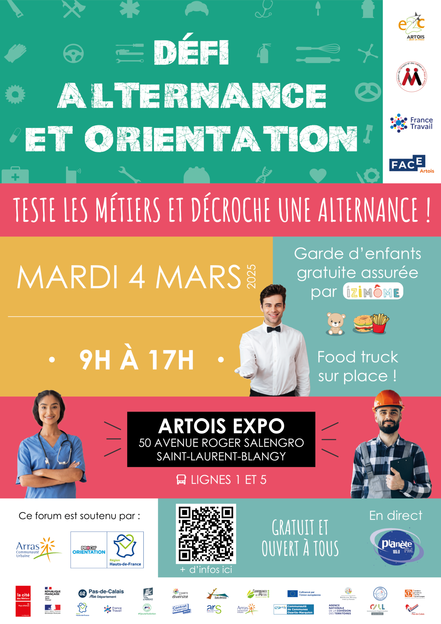 Affiche finale - Salon alternance 2025 - Artois Expo, centre d ...