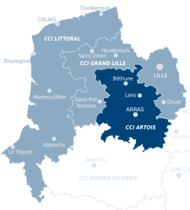 carte de l'artois - Offre immo des CCI Hauts-de-France